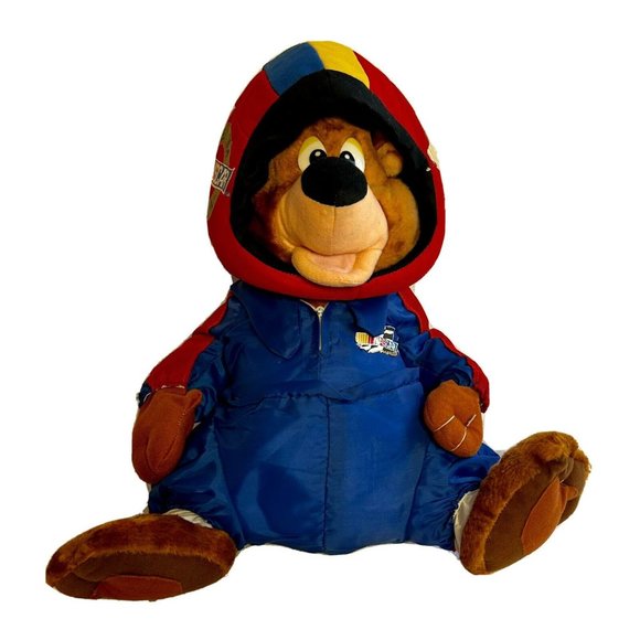 Nascar | Toys | Nanco Nascar Vintage 997 Plush Brown 14 Inch Bear Team ...